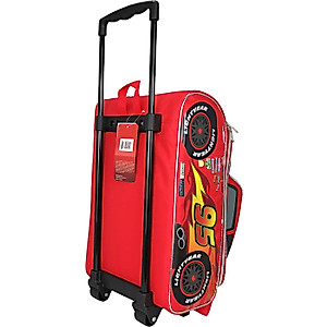 Pixar Cars 17 inches Lightning McQueen Shape Luggage