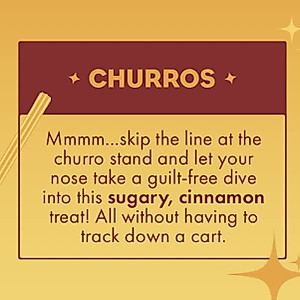 Park Scents Cart of Churros Candle - Authentic Sweet Churros Smell - Iconic Disney Treat - Handmade in The USA Vegan and Cruelty-Free | 8 oz. Tin