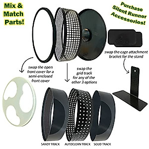 Silent Runner Pro Wheel (Black with Cage Attachment)