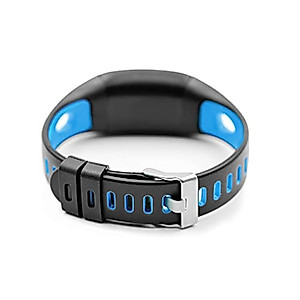 Go-tcha Evolve (Go-tcha 2) LED-Touch Wristband Watch for Pokemon Go with Auto Catch and Auto Spin - Black/Blue