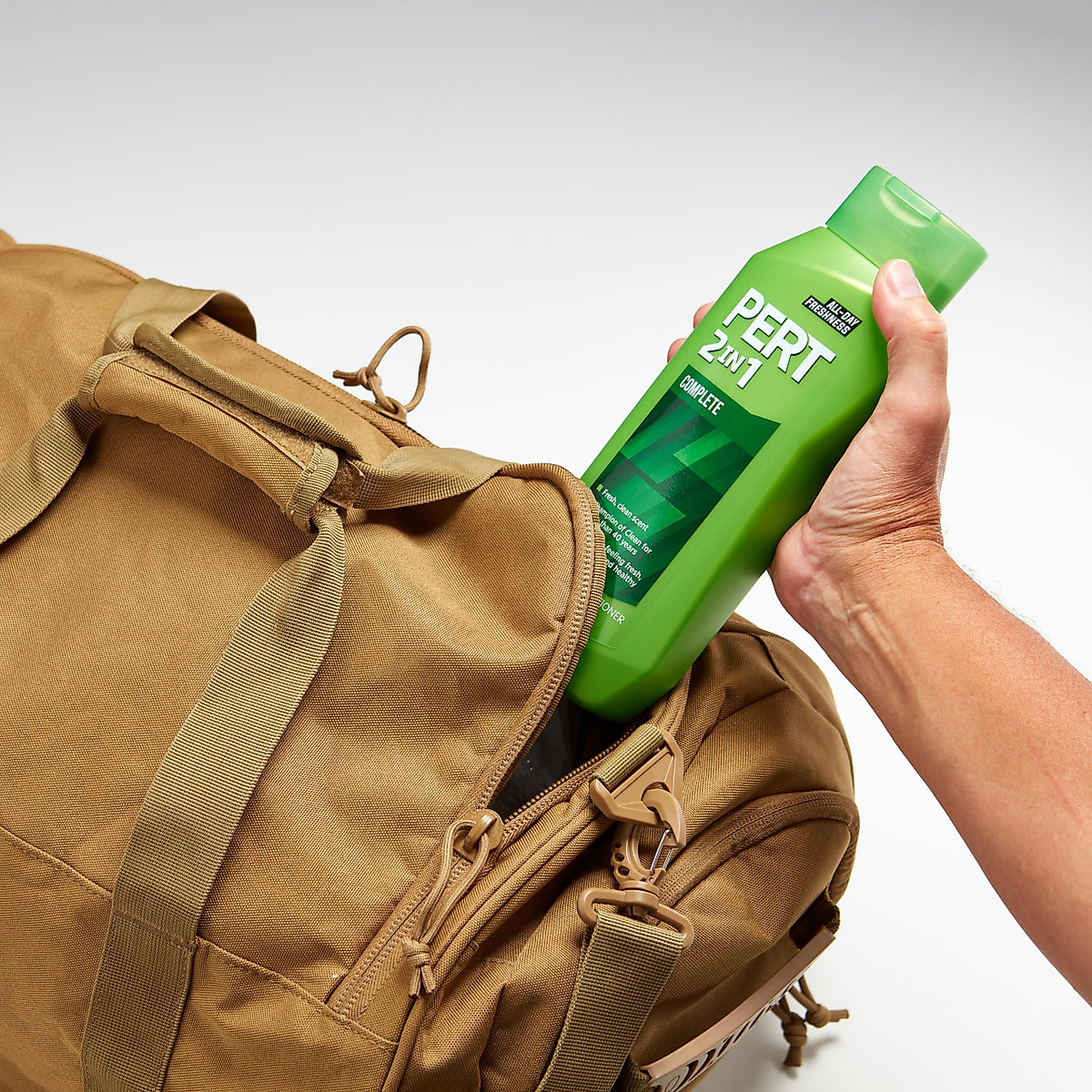 PERT 2 in 1 Complete Clean Shampoo and Conditioner - Mens Shampoo for Daily Use - Hair Conditioner for Men - Removes Dirt, Oil, and Build Up - 25.4 oz