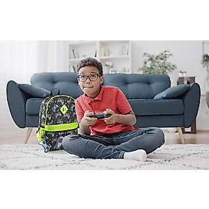 Trail maker Boy's 6 in 1 Backpack With Lunch Bag, Pencil Case, and Accessories