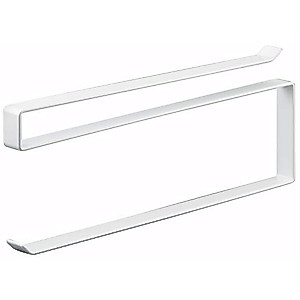 Yamazaki Industries 7115 Under Cabinet Kitchen Paper Holder, White, Approx. W 0.6 x D 10.2 x H 3.7 inches (1.5 x 26 x 9.5