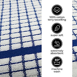 Samuel Lamont & Sons Poli Dri Tea Towel Blue