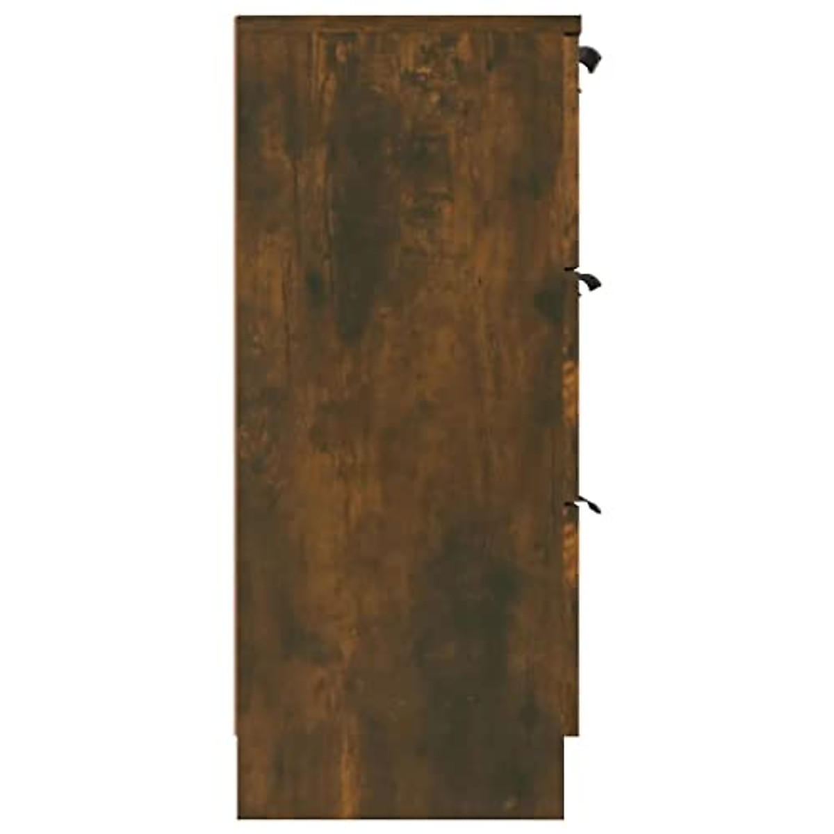 vidaXL Sideboard Smoked Oak 23.6"x11.8"x27.6" Engineered Wood