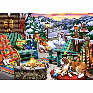 Ravensburger Après All Day Jigsaw Puzzle - 500 Pieces | Large Format | Unique Softclick Interlocking Technology | Perfect for Family Fun and Relaxation | FSC Certified Materials