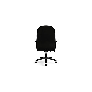 HON 2091SR11T 2090 Pillow-Soft Series Executive Leather High-Back Swivel/Tilt Chair, Black