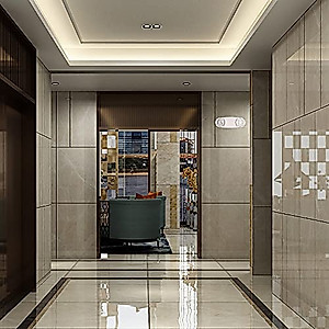 GRUENLICH LED Emergency Exit Lighting Fixtures with 2 LED Bug Eye Heads and Back Up Batteries- US Standard Emergency Light, UL 924 Qualified, 120-277 Voltage, 2-Pack