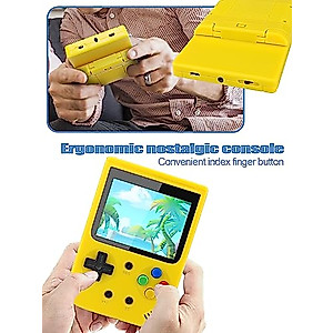 Fadist Handheld Game Console, Portable Retro Game Console, Built in 500 Classic Games,IdeIdeal Gift for Kids, Friend