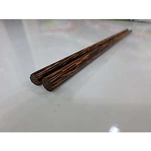 Truong Son set of 10 pair Vietnamese coconut wood chopsticks total of 20 peices