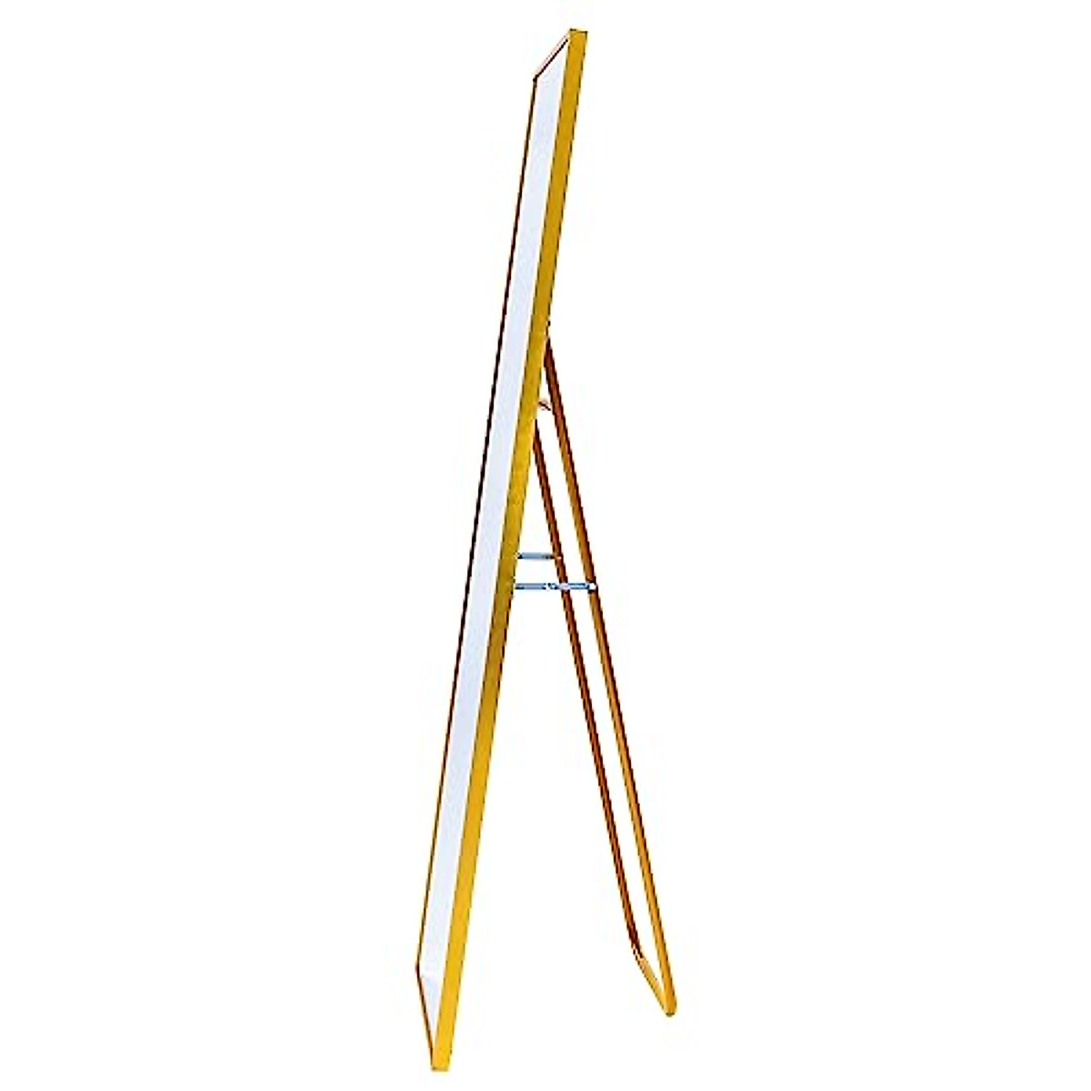 65" x 24" Wall Mounting Full Body Mirror, Full Length Mirror with Stand, Alloy Frame Full-Length Mirror for Living Room, Bedroom (Gold)