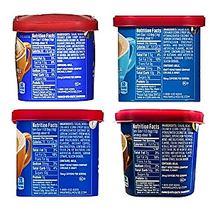 Maxwell House International Fall Flavors with Suisse Mocha Cafe | Instant Flavored Coffee Variety Pack, 7-9 oz Canisters, (4 Pack)