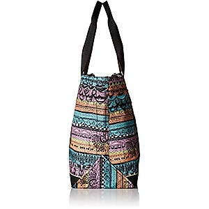 Sakroots New Adventure Finch Large Tote, Sherbet one World