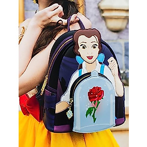 Loungefly Beauty and the Beast Belle Enchanted Rose Mini Backpack Toyz N Fun Exclusive