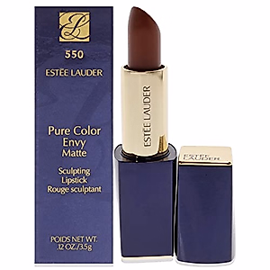 Estee Lauder Pure Color Envy Matte Sculpting Lipstick - 550 Mind Game for Women - 0.12 oz Lipstick