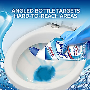 Lysol Toilet Bowl Cleaner Gel, For Cleaning and Disinfecting, Bleach Free, Ocean Fresh Scent, 24oz