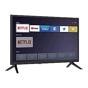 Supersonic SC-2416STV 24" DLED HD Smart TV with Built in ATSC & NTSC