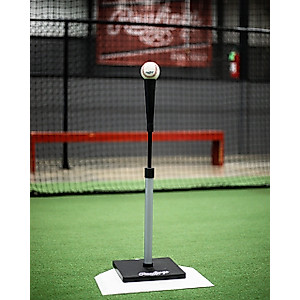 Rawlings | PRO MODEL Batting Tee | Heavy Duty Base | Adjustable Height 21"-36"