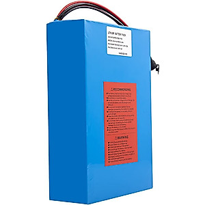 agomola 48V Battery 20Ah 48 Volt Lithium ebike Battery for 100W to 1000W Electric Bicycle Bikes Motor with Charger BMS