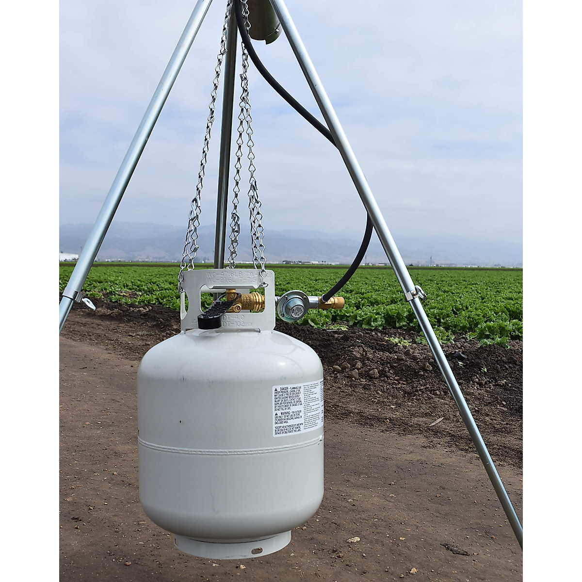 Zon Mark 4 Propane Bird Scare Cannon Bundle - Includes Timer & Tripod