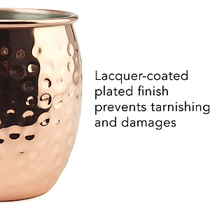 PG Bundle #1 - Moscow Mule Mugs (4pc) and Copper Stainless Steel Wine Glass (4pc)