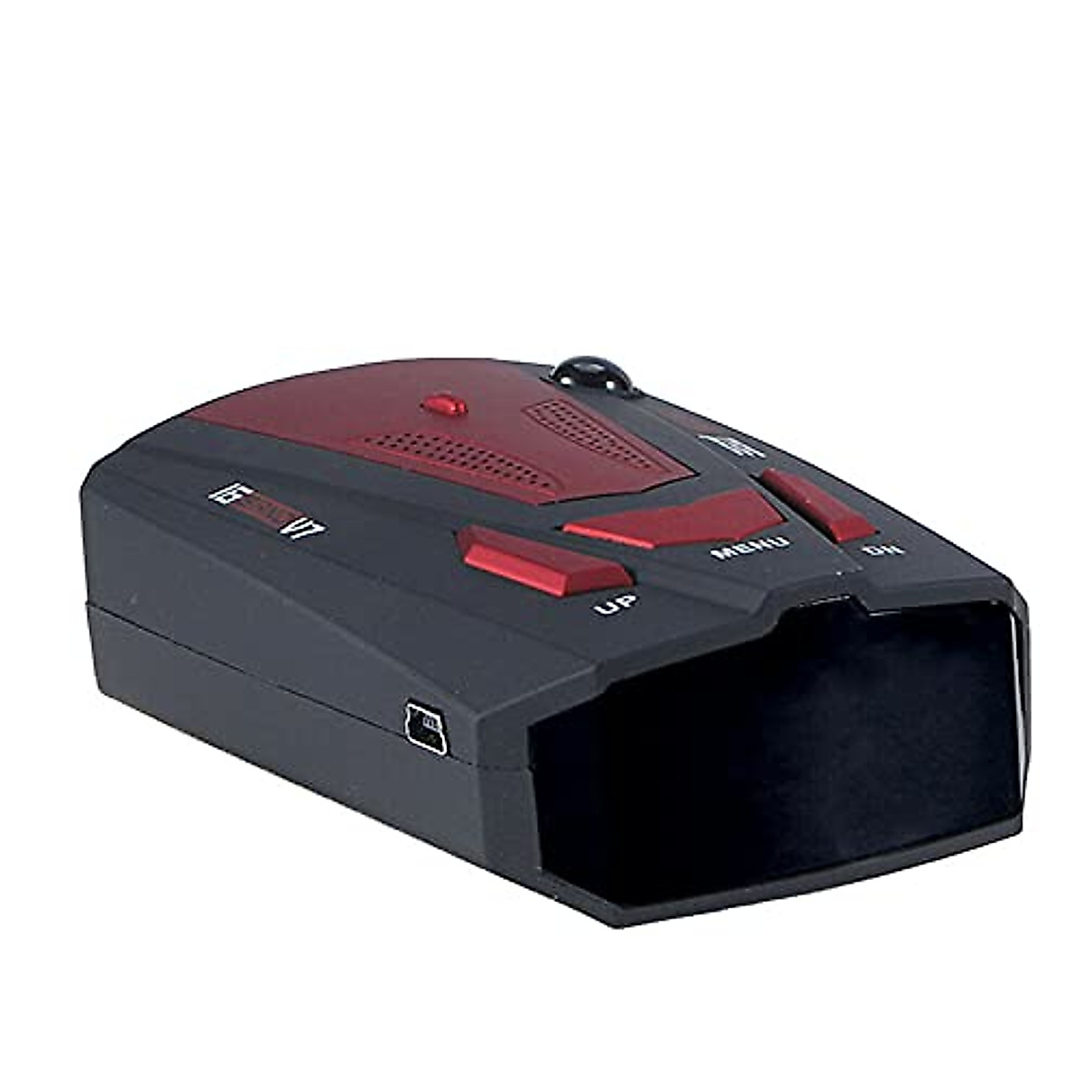 JINYI Car Radar Detector, Laser Radar Detectors, 360° GPS Speed Police Safe 16 Band Voice Alert,1080P HD Auto Focus Webcam with Microphone (RED)