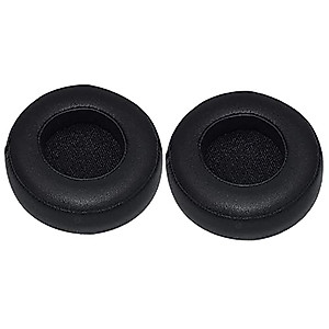 VEKEFF 2 pcs Replacement Earpads Ear Pads Cushion for Beats by Dr.Dre PRO/Detox Headphones (Black)