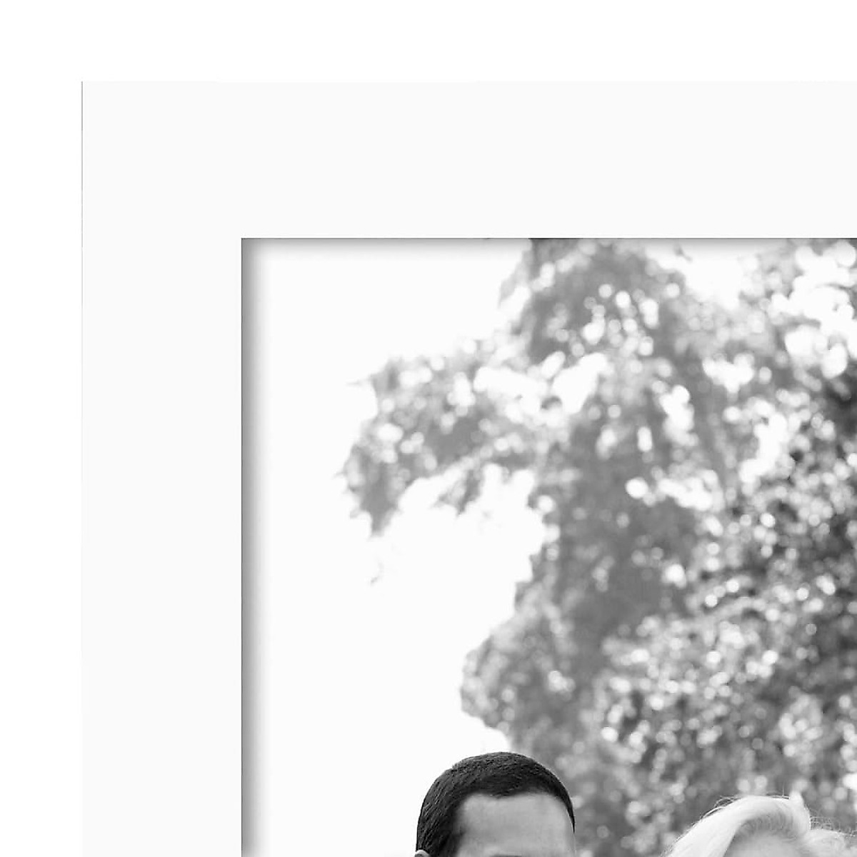 Americanflat 10 Piece White Picture Frames Collage Wall Decor - Gallery Wall Frame Set with Two 8x10, Four 5x7, and Four 4x6 Frames, Shatter Resistant Glass, Hanging Hardware, and Easel Included