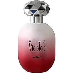 Viva Viola for Women EDP - 75 ML (2.5 oz) | Arabian Perfumery | Rich Floral Accord on Top w/Raspberry, Voluminous Rose & White Flowers Heart, Patchouli & Musk Base | Adventure of its Own | by Ajmal