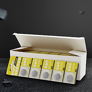 Cotchear 5Pcs CR1620 Coin Batteries 3V Electronic Button Lithium Battery Cell CR1620 DL1620 5009LC for Watch Toy Remote