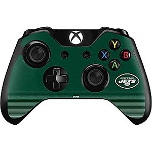 Skinit Decal Gaming Skin Compatible with Xbox One Controller - Officially Licensed NFL New York Jets Breakaway Design