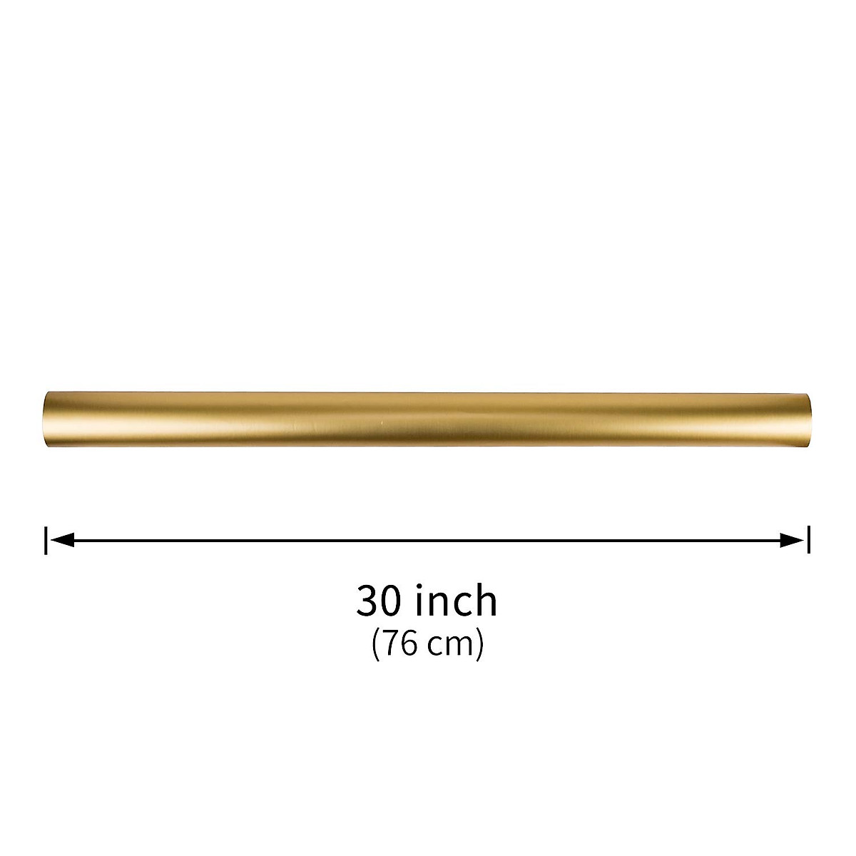 RUSPEPA Gold Metallic Wrapping Paper-81.5 Sq Ft-Solid Color Paper Perfect for Wedding,Birthday,Christmas,Baby Show -30Inch X 32.8Feet