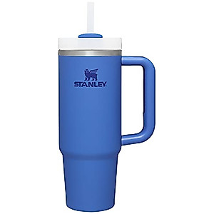 Stanley Quencher H2.0 FlowState Stainless Steel Vacuum Insulated Tumbler with Lid and Straw for Water, Iced Tea or Coffee, Smoothie and More, Iris, 30 oz