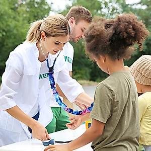 4 Pieces Stethoscope Covers with Removable Tube Handmade Stethoscope Accessories for Nurses Doctors (Starry Sky)