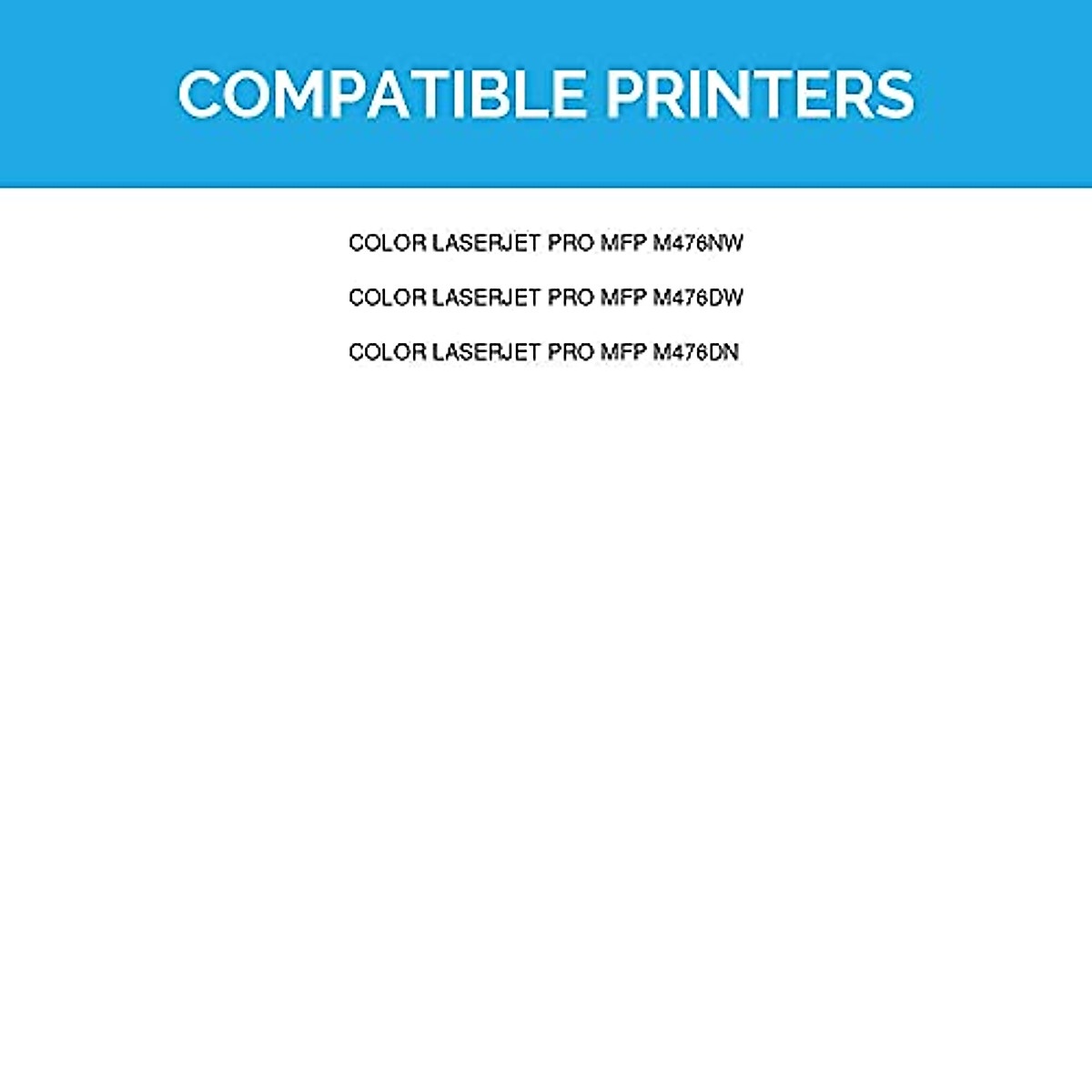 LD Products Remanufactured Toner Cartridge Replacements for HP 312X CF380X High Yield (Black, 2-Pack)