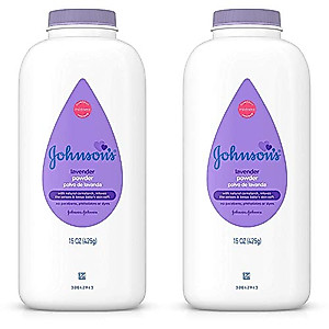 Johnson's Baby Powder, Lavender 15 oz (425 g)(pack of 2)