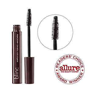 Blinc Amplified Tubing Mascara, Ultra-Longwearing Washable Mascara, Soft-Glam Volumizing, Lengthening and Defining Mascara, Gluten-Free and Cruelty-Free, Black, 9mL / 0.30 Fl. OZ