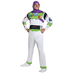 Disguise Buzz Lightyear Adult Costume - X-Large,White