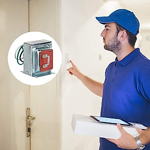 24V 40VA Thermostat and Doorbell Transformer, Power Transformer Compatible with Nest, and Honeywell, and Ecobee and Sensi Thermostat, Nest Hello and All Versions of Doorbells