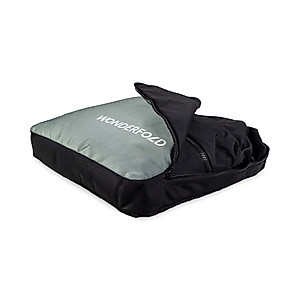 WONDERFOLD Stroller Wagon Travel Cover Featuring Front Storage Pocket, Inner Storage Pocket for Rear Basket and Canopy, and an Optional Wheel Cover (Fits Only W4)