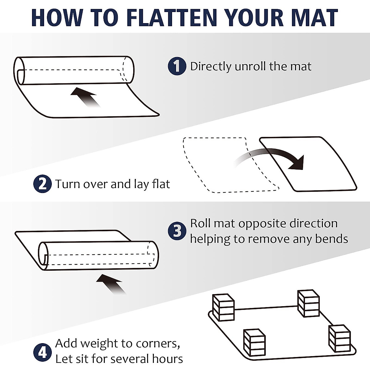 Office Chair Mat for Carpeted Floors, 48"X36" 2.0mm Thick, Rectangle Desk Chair Mats with Studs for Low and Medium Pile Carpets, Easy Glide, Flat Without Curling