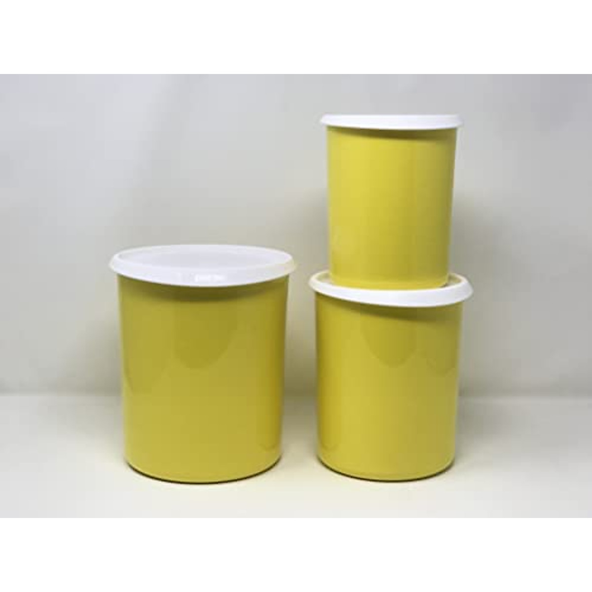 One Touch Canisters Set of 3 Sea Theme Blue Peacock 5 8 & 13 Cups New