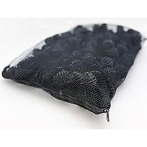 Aquarium Masters 300 Count 1.5 Inch Large Bio Balls Filter Media - Includes 18x14 Mesh Bag with Easy Access Zipper - Perfect Bio Balls for Pond Filter Media