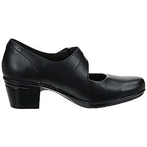 Clarks Women's Emslie Lulin Dress Pump, Black, 10 M US