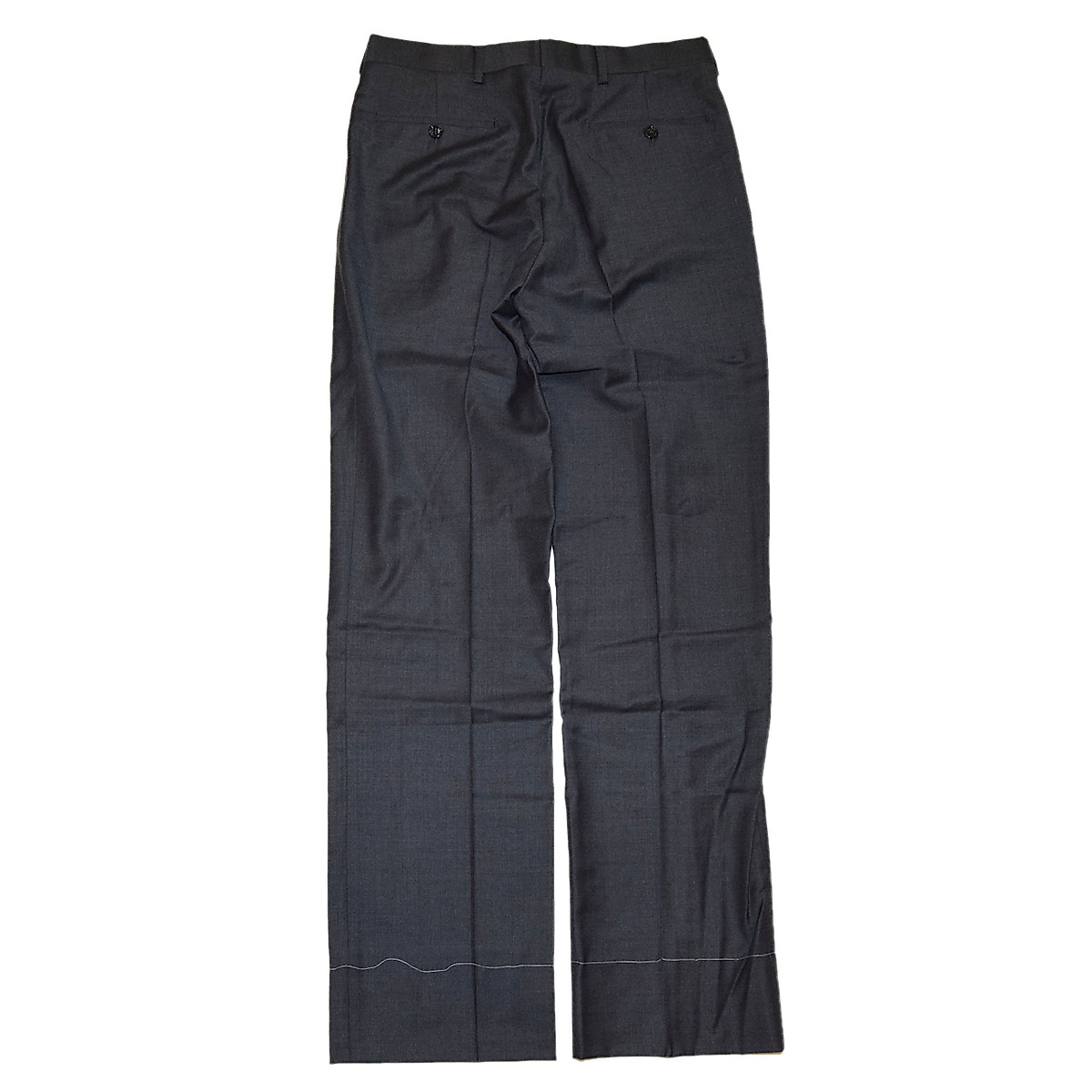 Ralph Lauren Polo Purple Label Mens Gray Pleated Dress Pants Wool Italy 32 $595