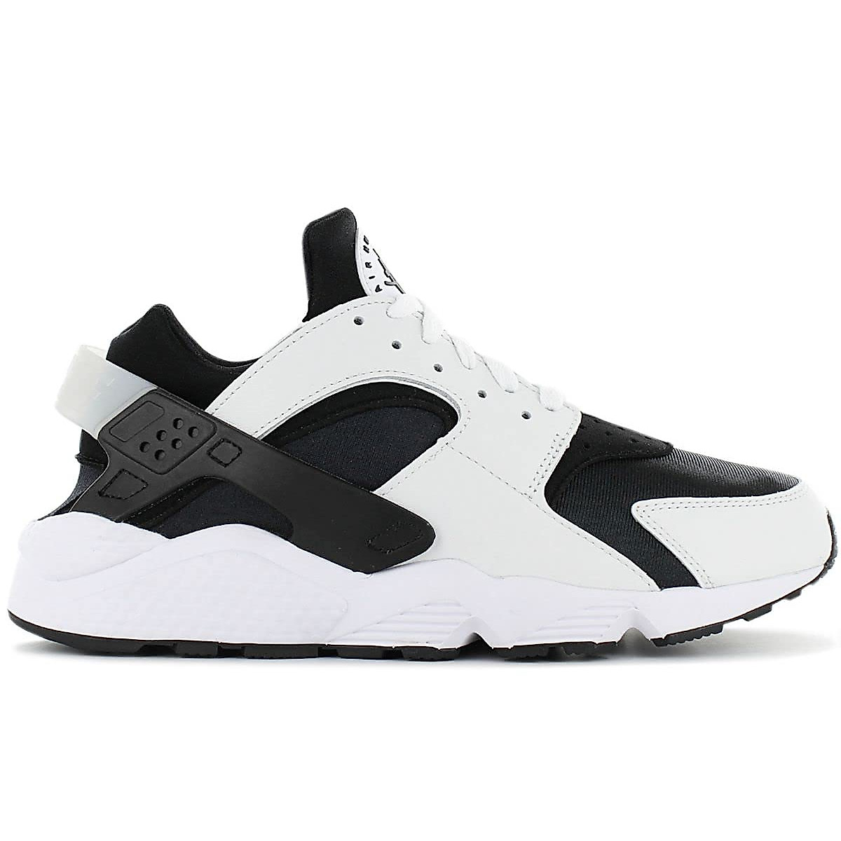 Nike mens Air Huarache Running Shoe, Black White Black 001, 10