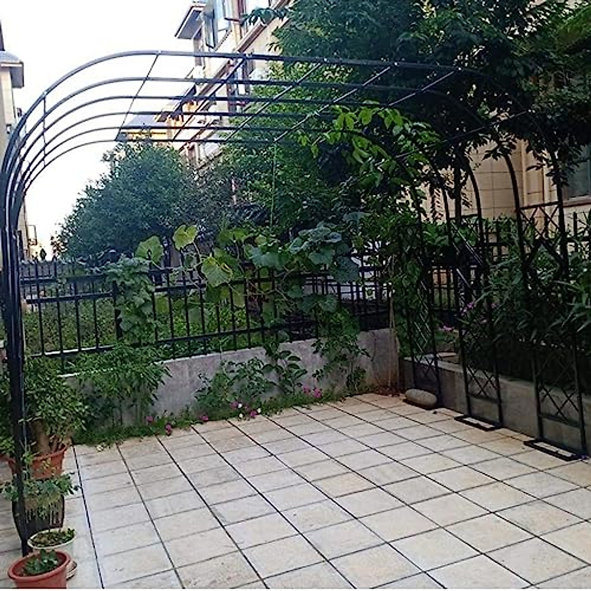Garden Arch,Rose Arches,Heavy Archway,Trellis Garden Arbor Weatherproof ...