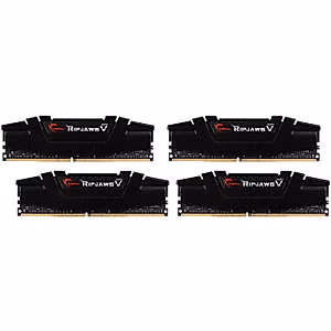G.SKILL 64GB (4 x 16GB) Ripjaws V Series DDR4 PC4-25600 3200MHz Desktop Memory Model F4-3200C14Q-64GVK