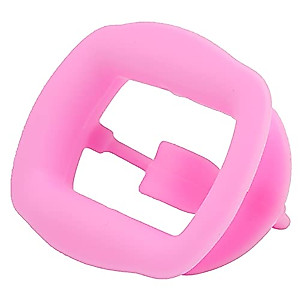 2pcs Mouth Opener, Silicone Silicone Cheek Retractor, Reusable Portable Dental Oral Cheek Flexible Retracto for Oral Mouth Opener Dental Challenge Game[pink]