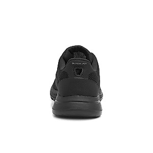 Skechers womens Go Walk 5 - Lucky Sneaker, Black, 8.5 US